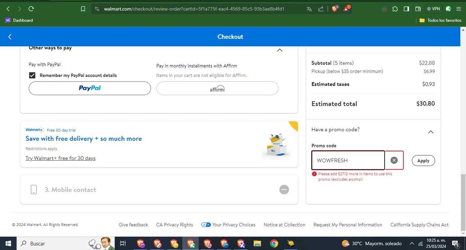 25% OFF Walmart Coupon Codes | (15 Active) In August 2025